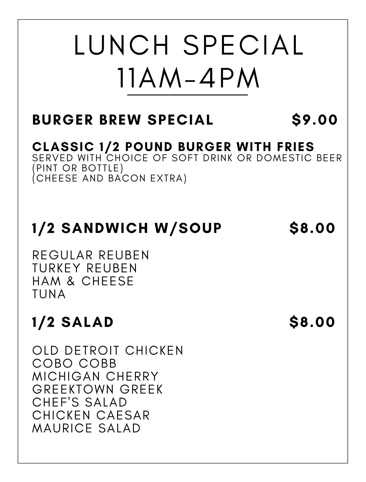 Old Detroit Bar and Grille